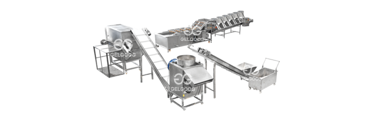 Garlic Peeling Production Line With Garlic Separating Peeling Packing ...